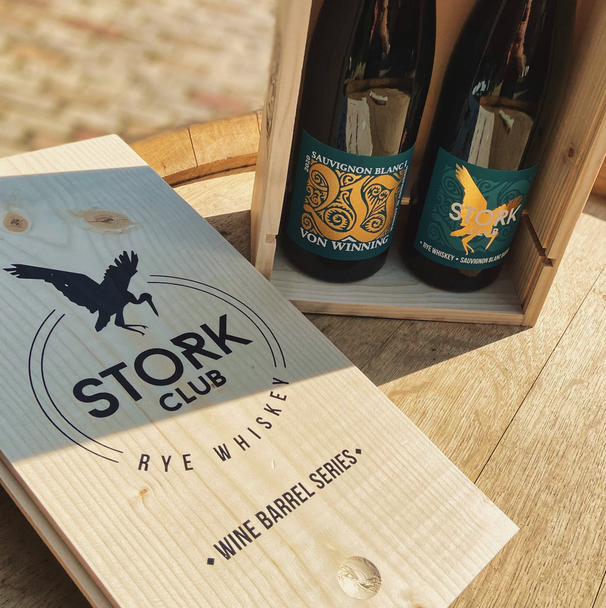 STORK CLUB WINE BARREL SERIES SET I 100% Rye Whiskey I VON WINNING - E ...