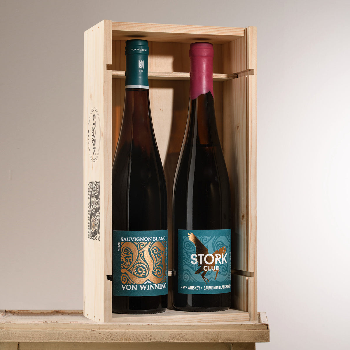 STORK CLUB WINE BARREL SERIES SET I 100% Rye Whiskey I VON WINNING - E ...